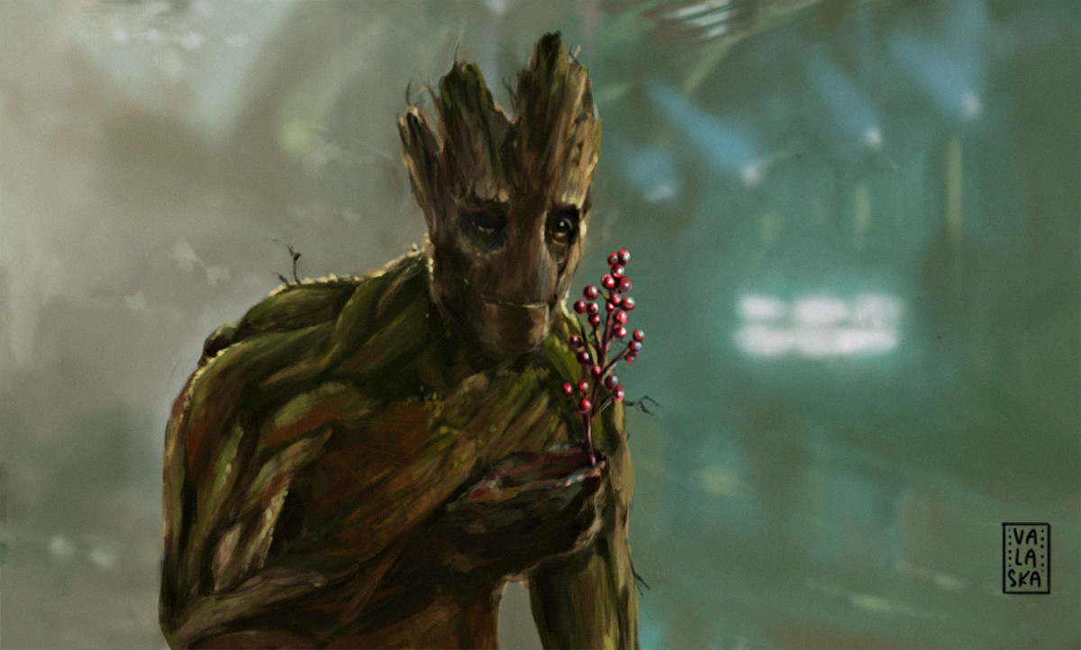 ArtStation - Christmas Groot