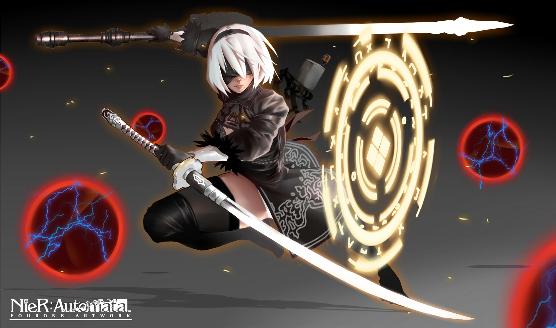 ArtStation - NIER AUTOMATA-2B