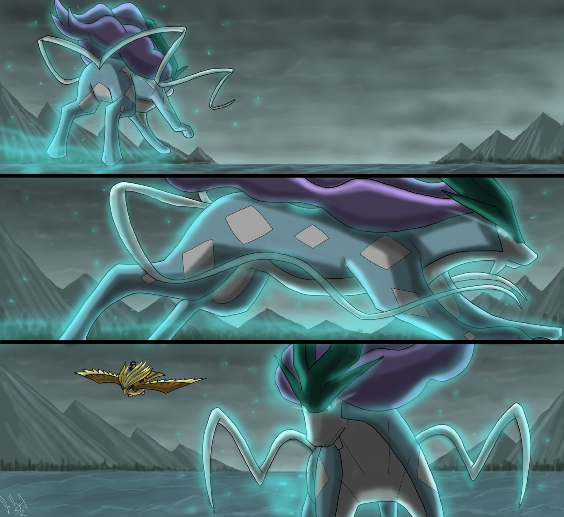 ArtStation - Suicune Encounter 6