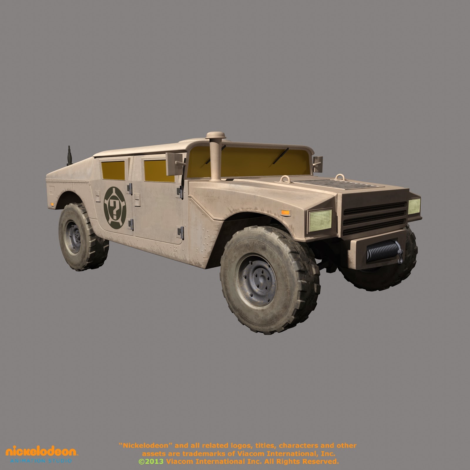 Lindsay Toms - Monsters Vs Aliens Humvee