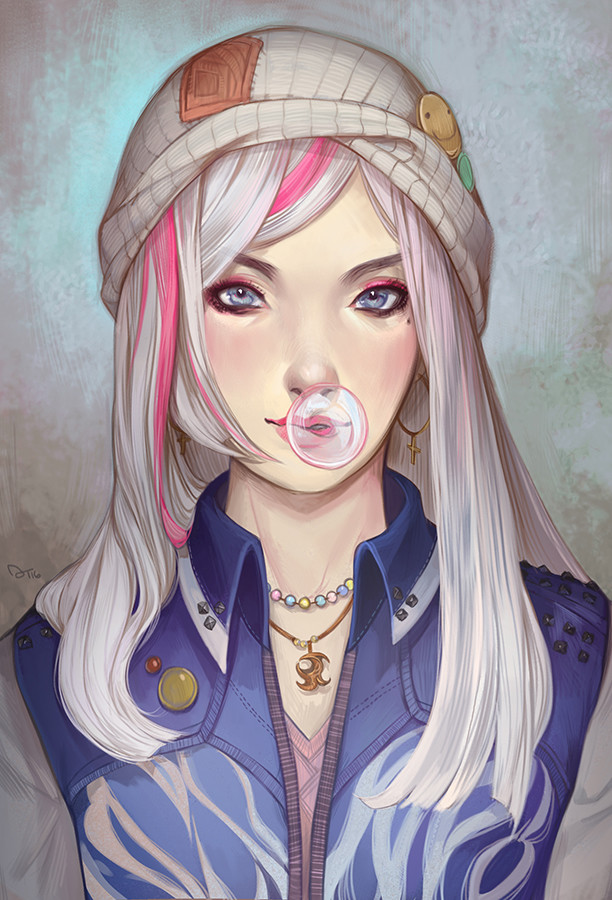 ArtStation - Bubblegum Girl