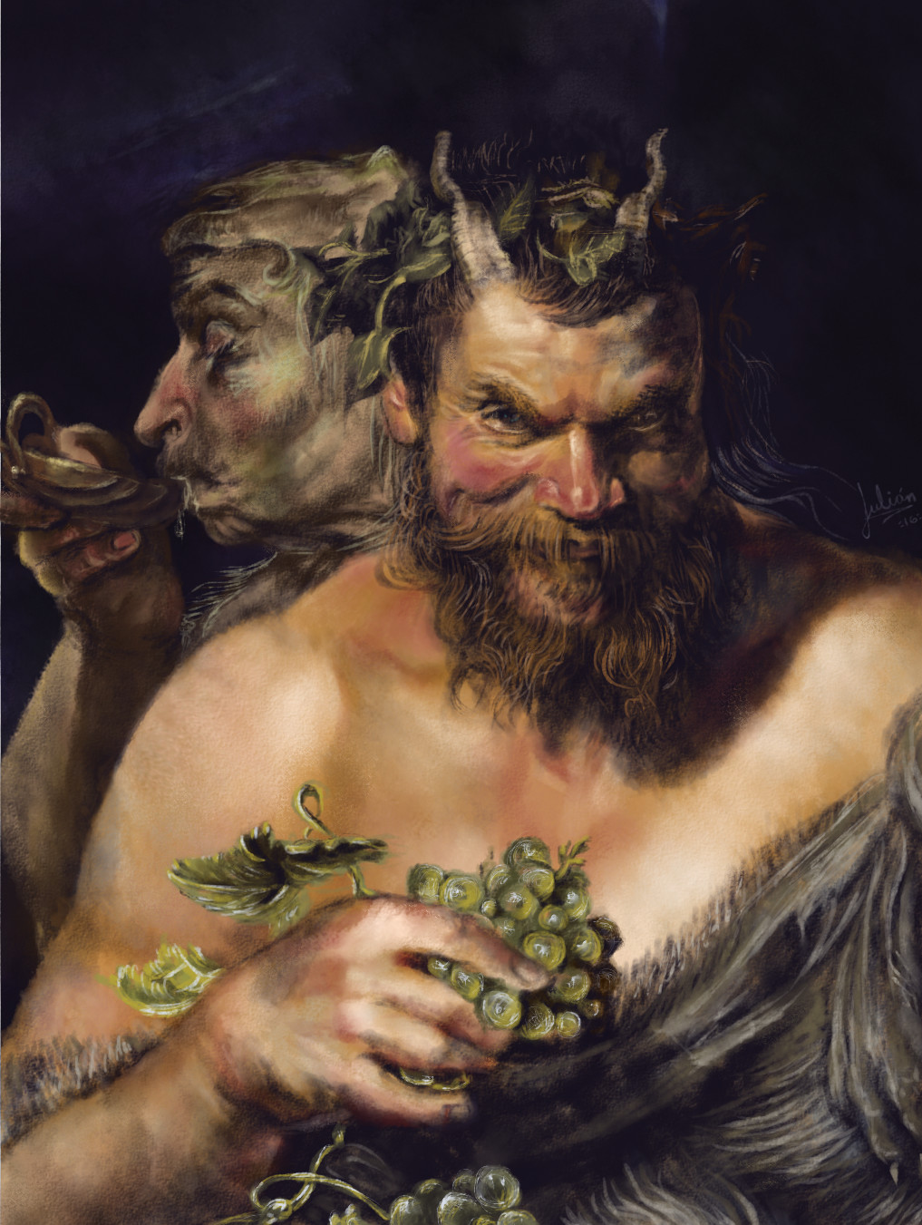 ArtStation - Peter Paul Rubens' Two Satyrs