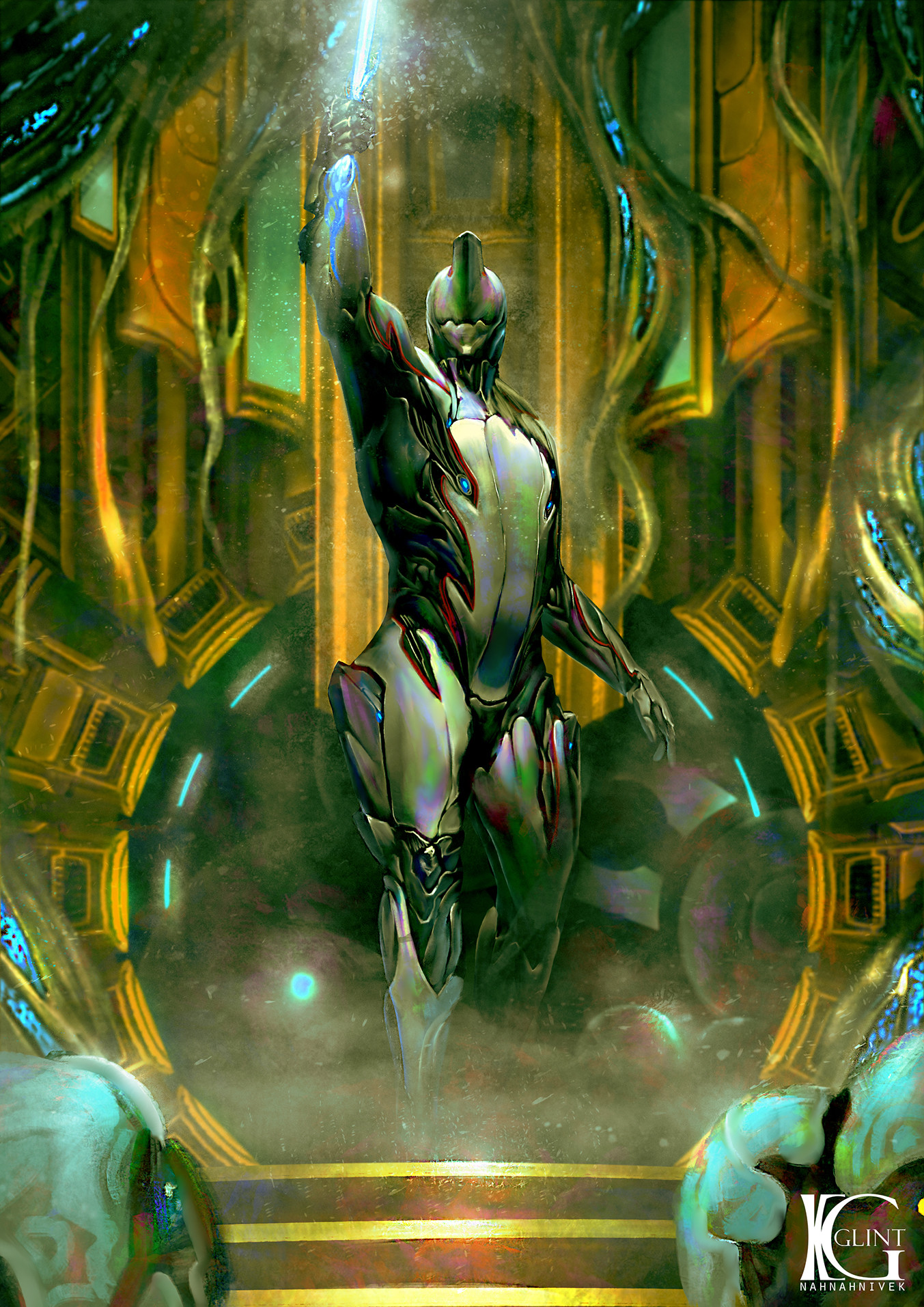 ArtStation - Warframe Basic Frames part 1