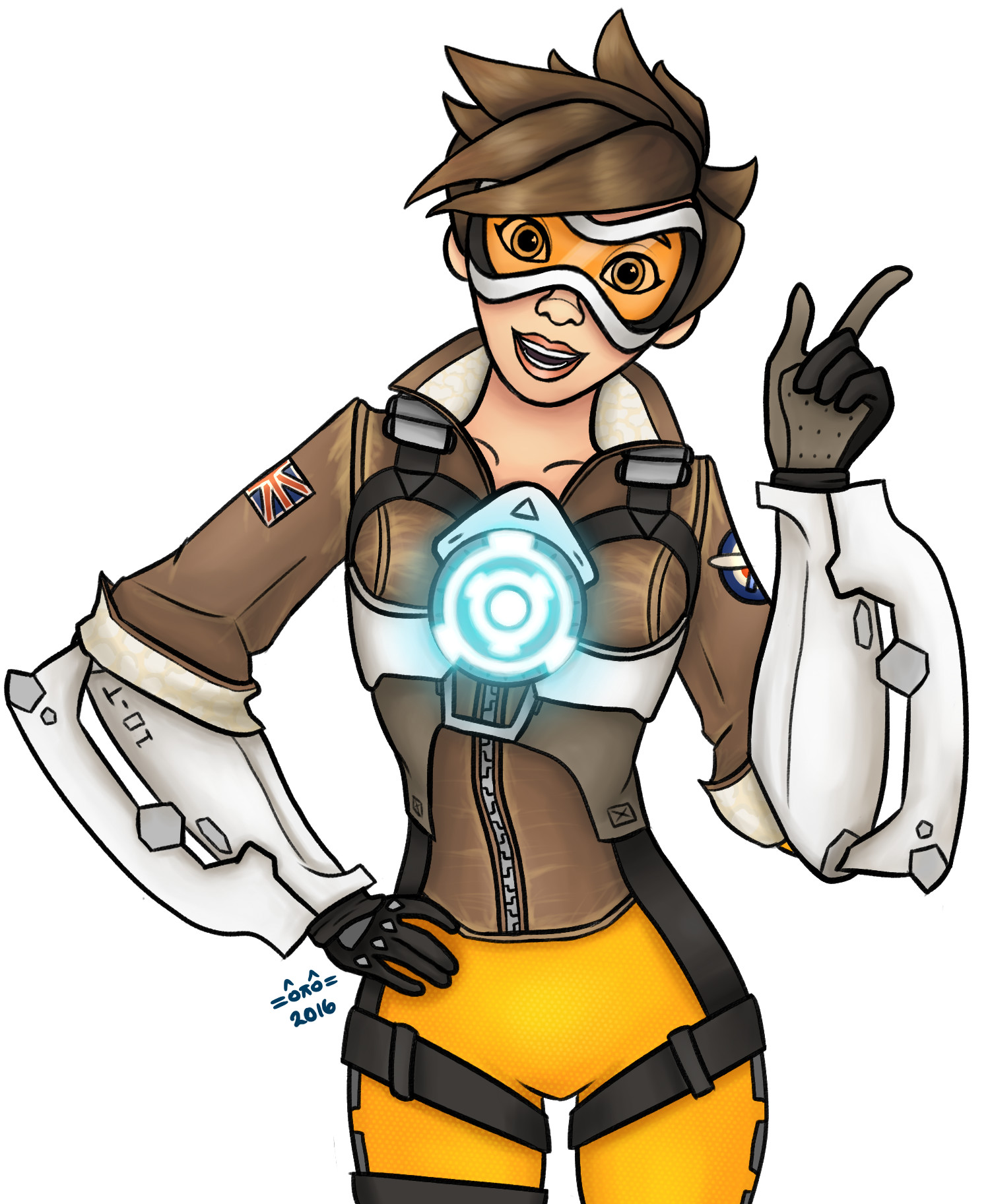ArtStation - Overwatch; Tracer
