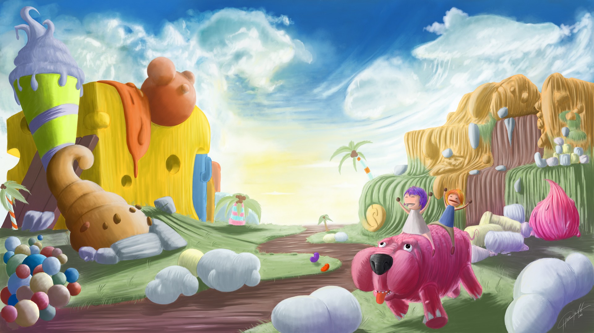 ArtStation - Candyland