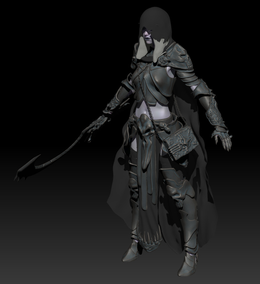 ArtStation - Death Knight-WIP