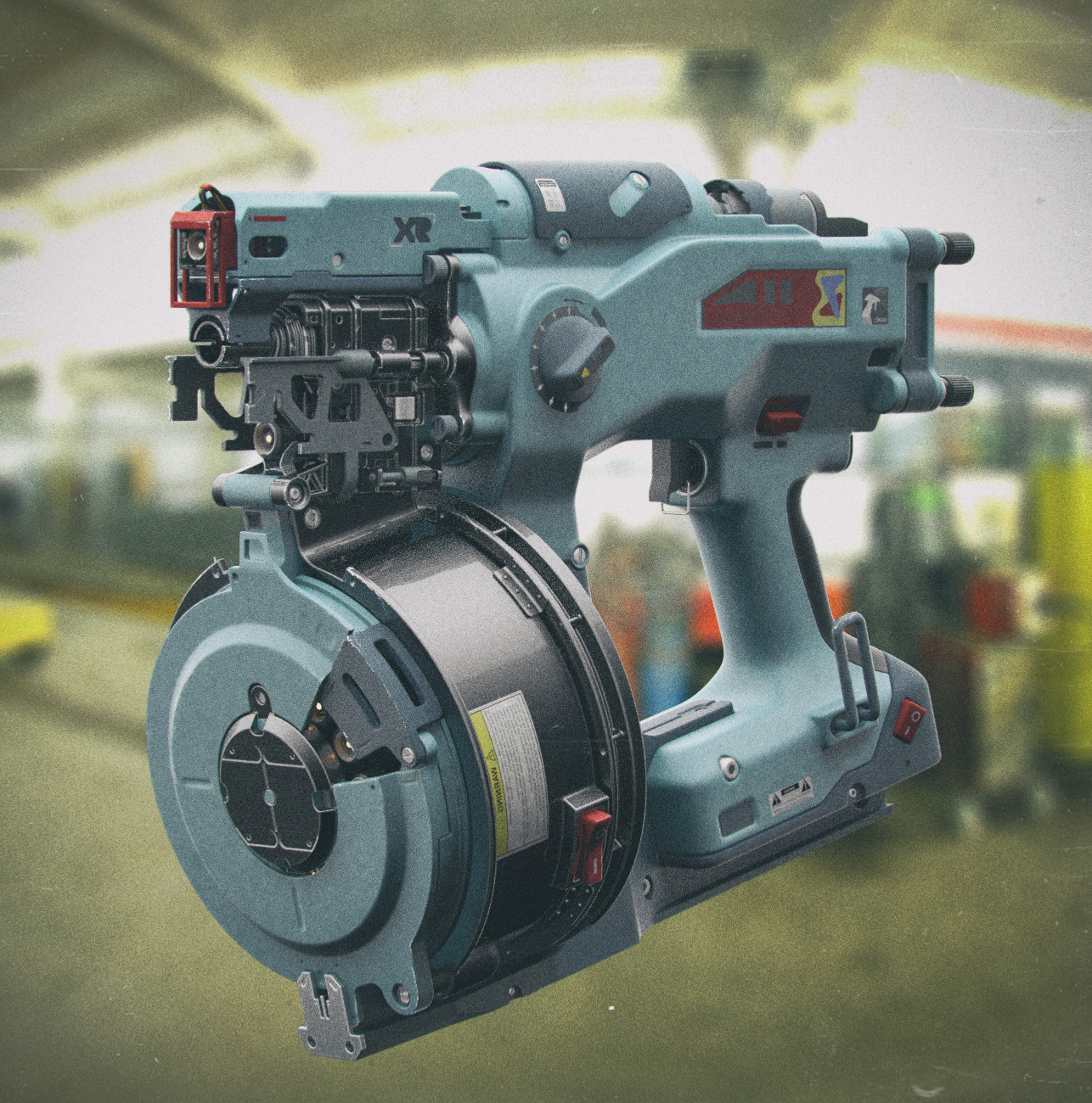 ArtStation - Electric screwdriver gun