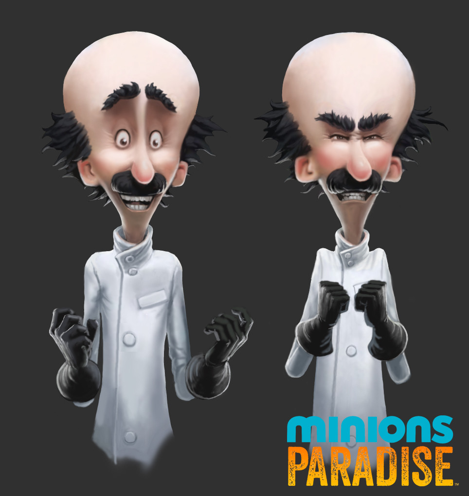 ArtStation - Minions Paradise UI