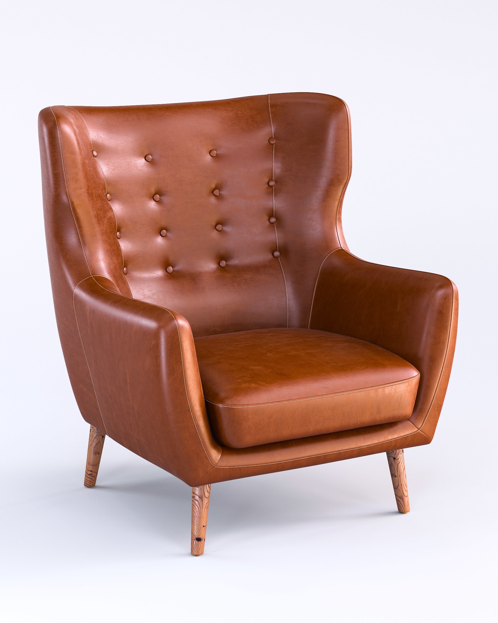 ArtStation - Leather_Chair