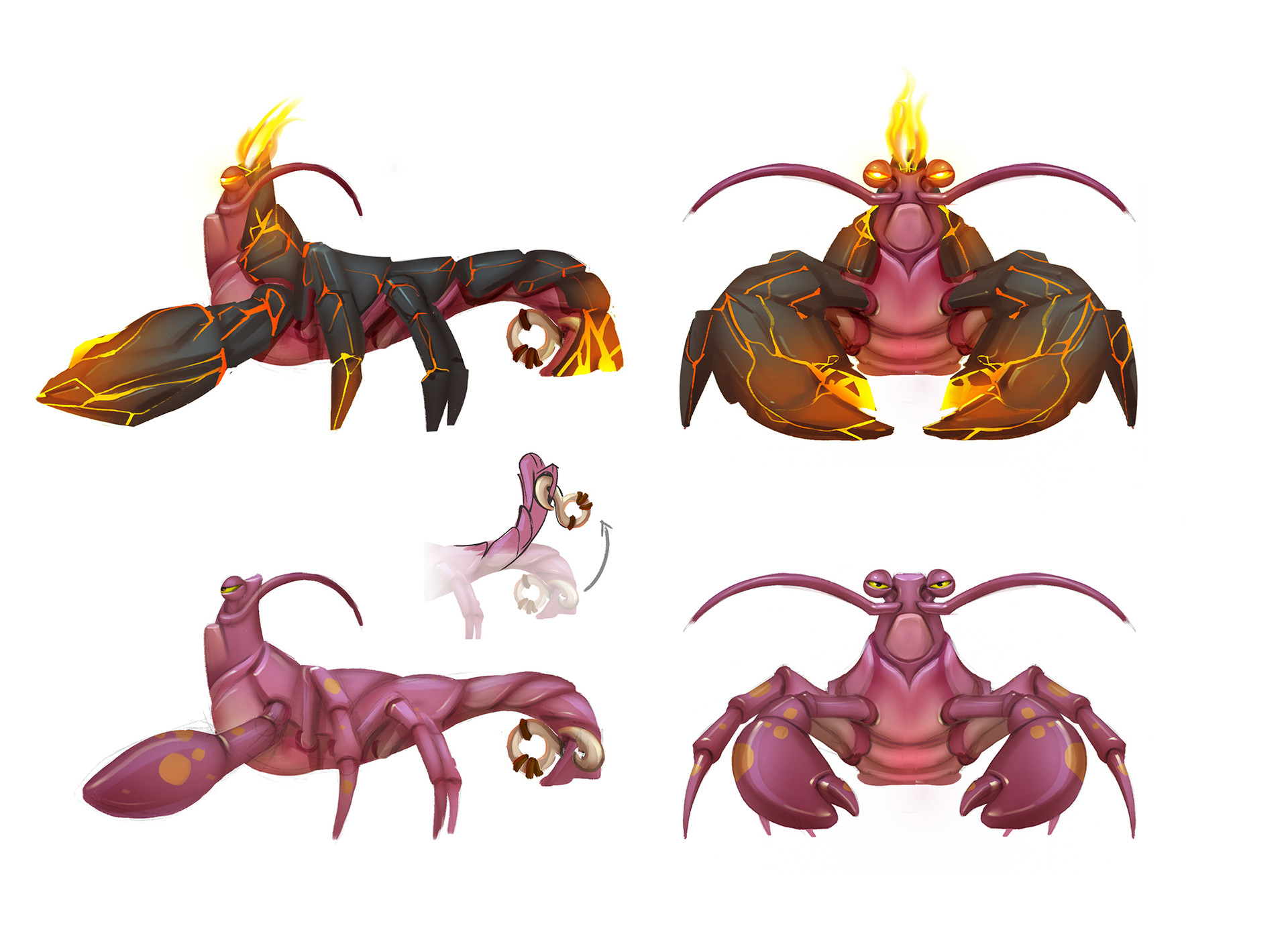 Damian Buzugbe - Moana Toy creatures and enemies - Disney Infinity 3.5