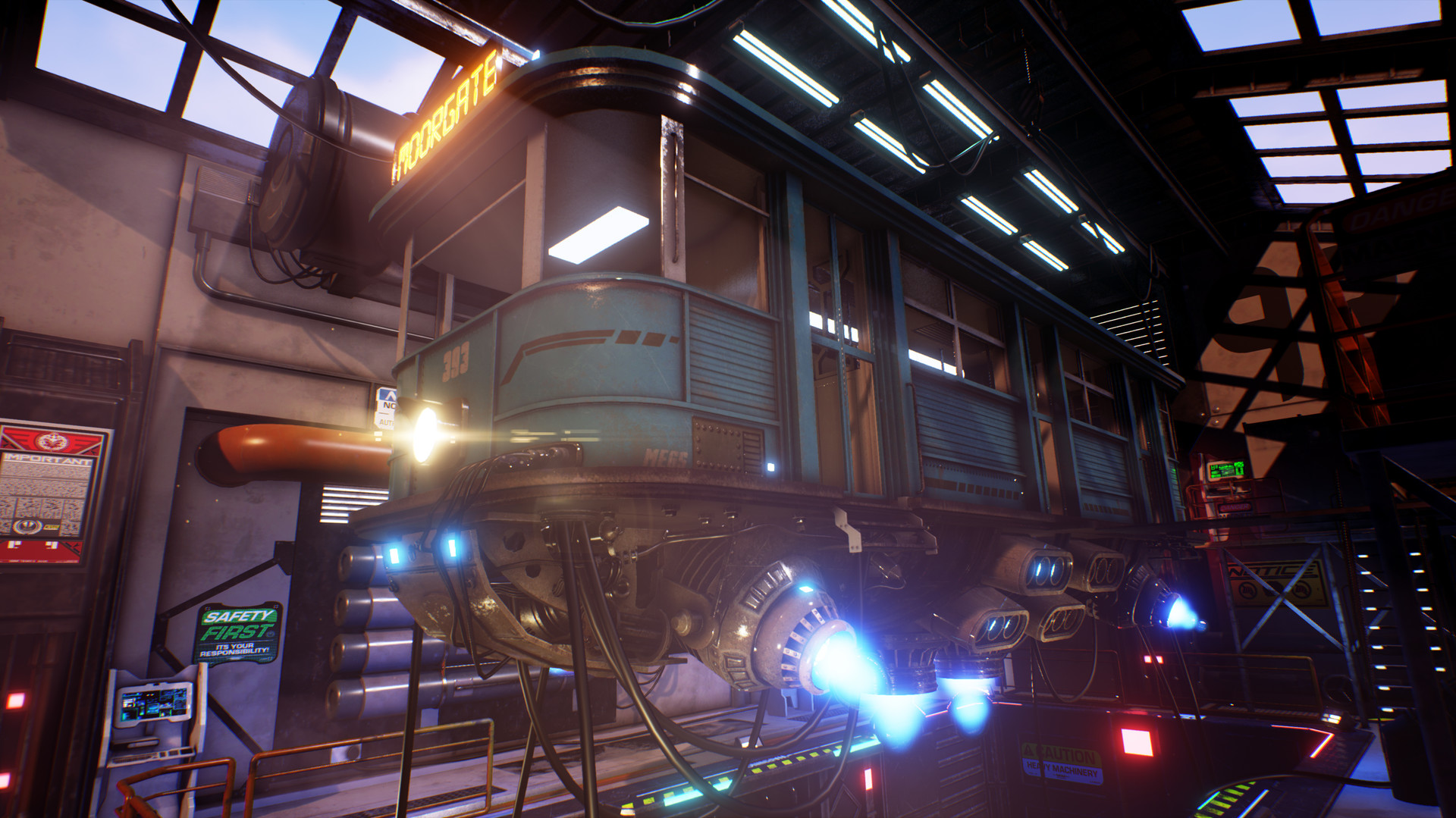 ArtStation - Retro Futuristic Tram