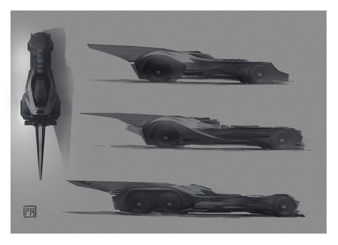 ArtStation - Batmobile NewRetro