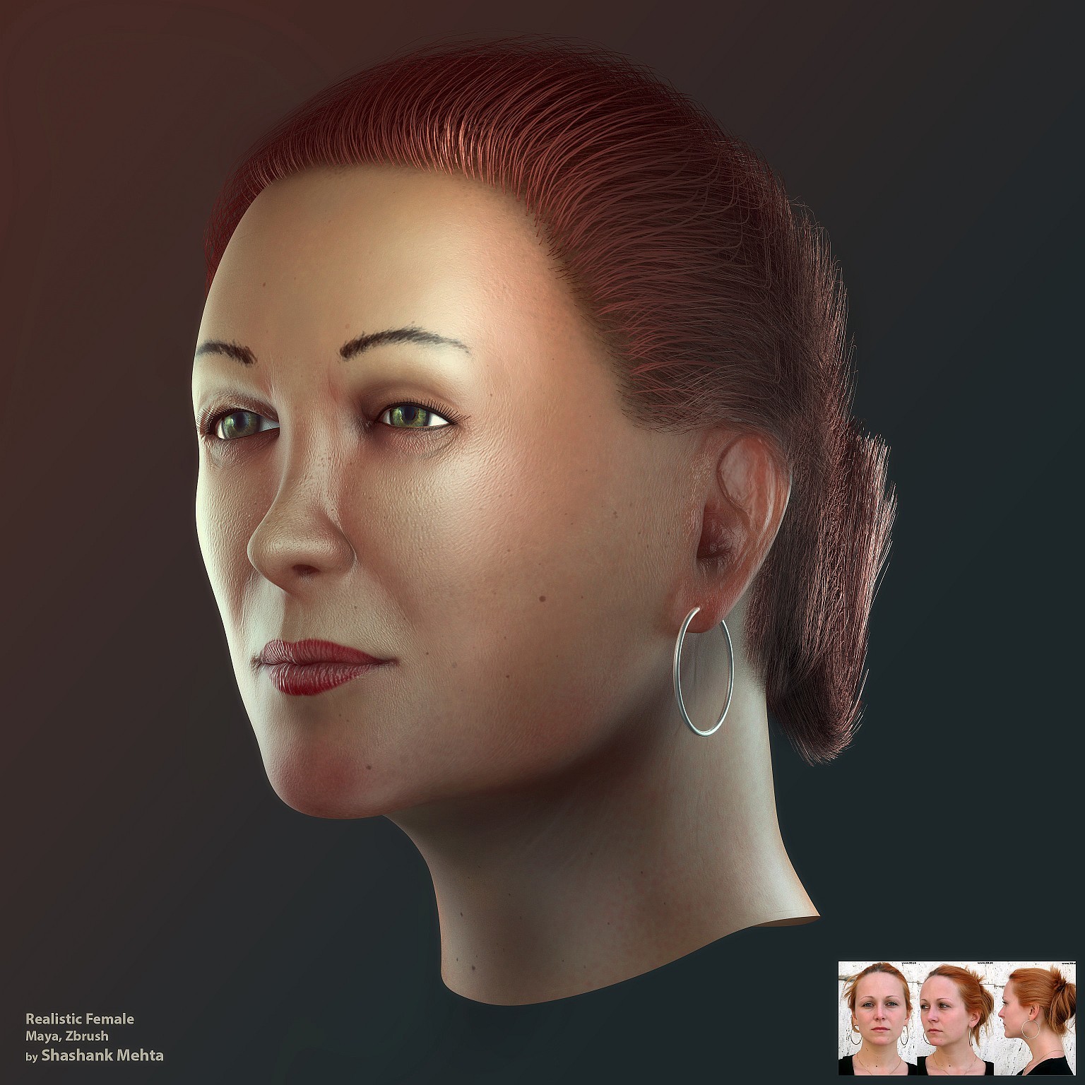 ArtStation - Realistic Female Sculpt
