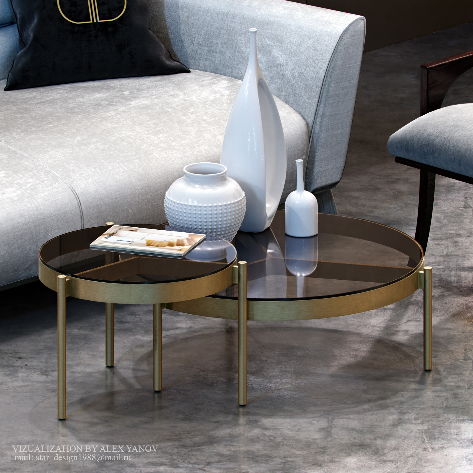 Alex Yanov - Italian Exhibition VIZUALIZATION