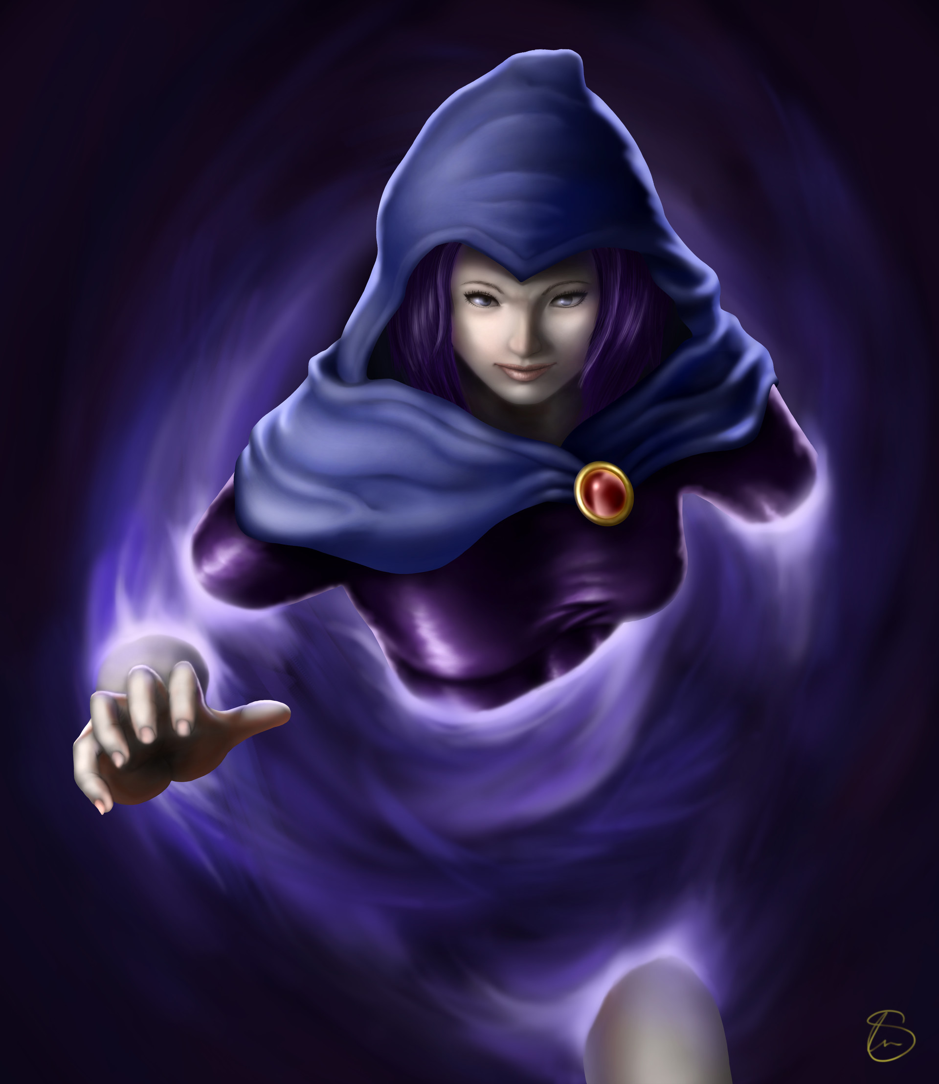 Samuel Lim - Raven from Teen Titans