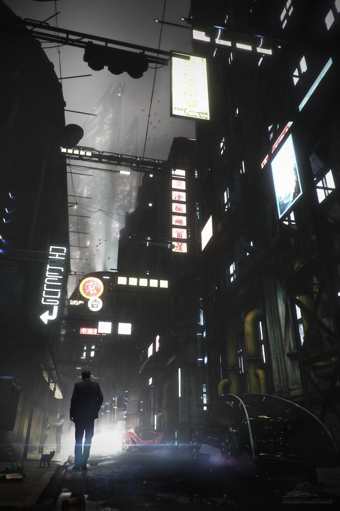 ArtStation - Cyber street