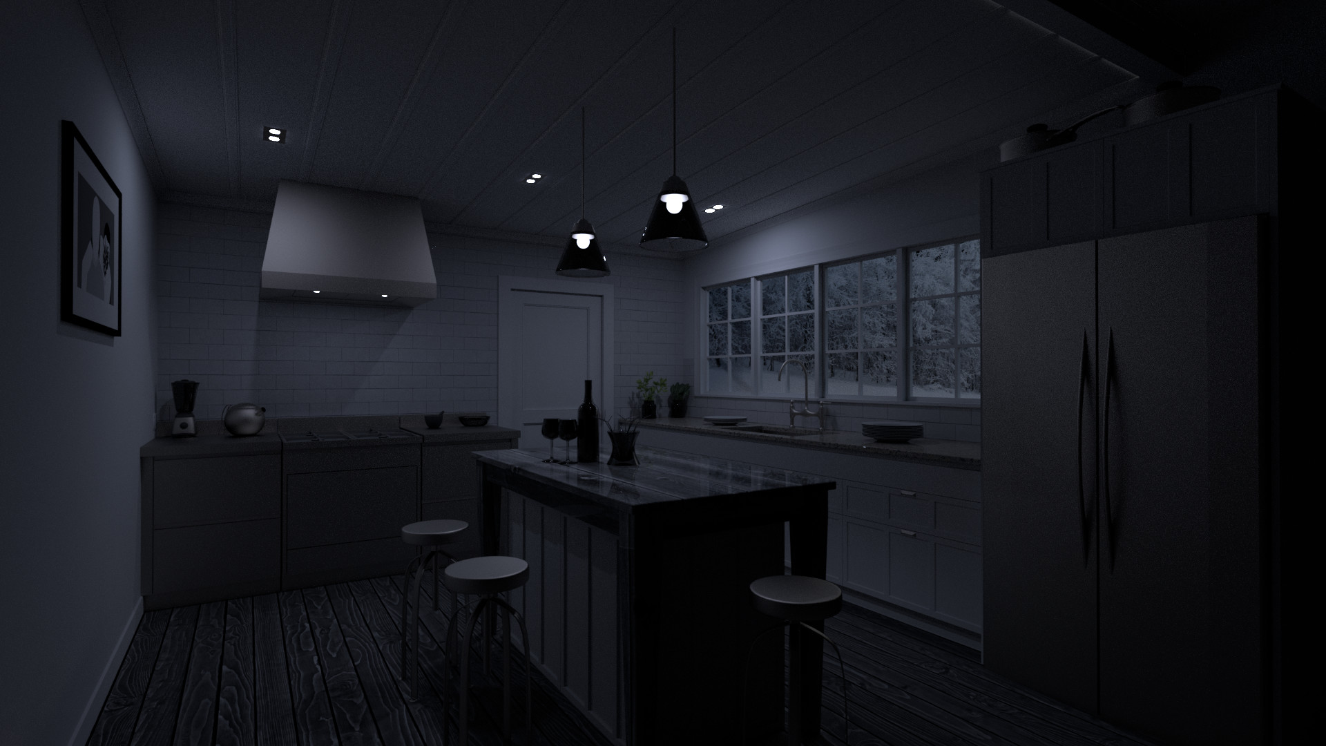 ArtStation - Cold Kitchen