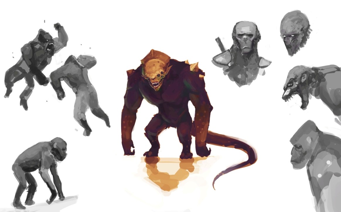 ArtStation - Creating a Monster