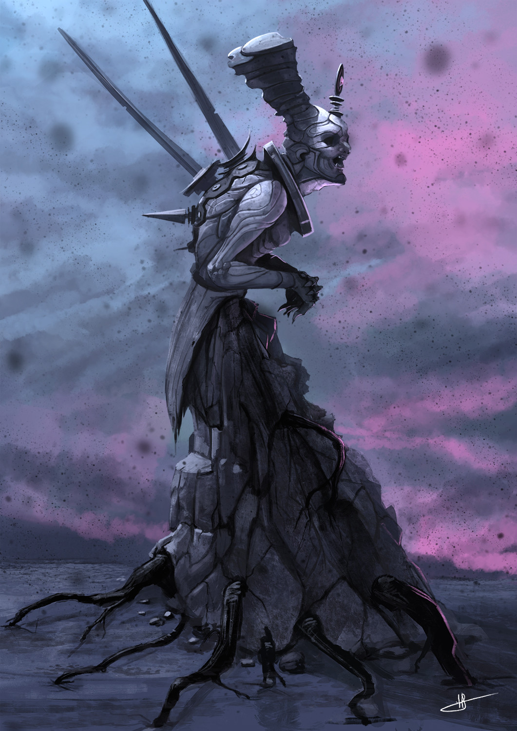 ArtStation - The Lost Damned Soul