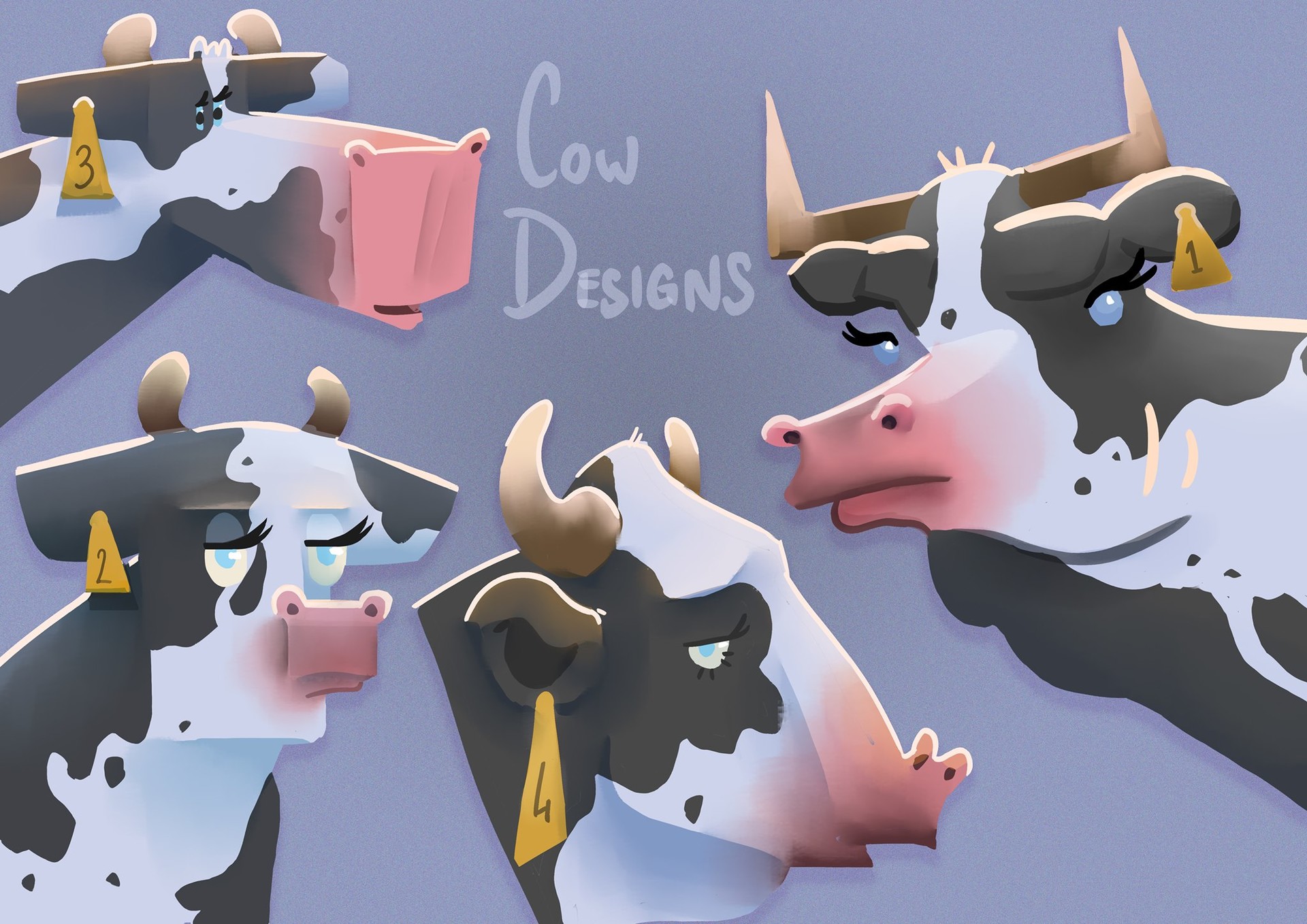 ArtStation - Cows Cows Cows