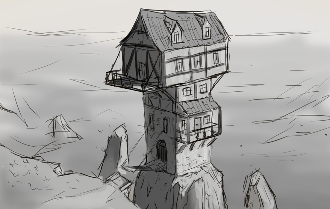 ArtStation - House on the rock