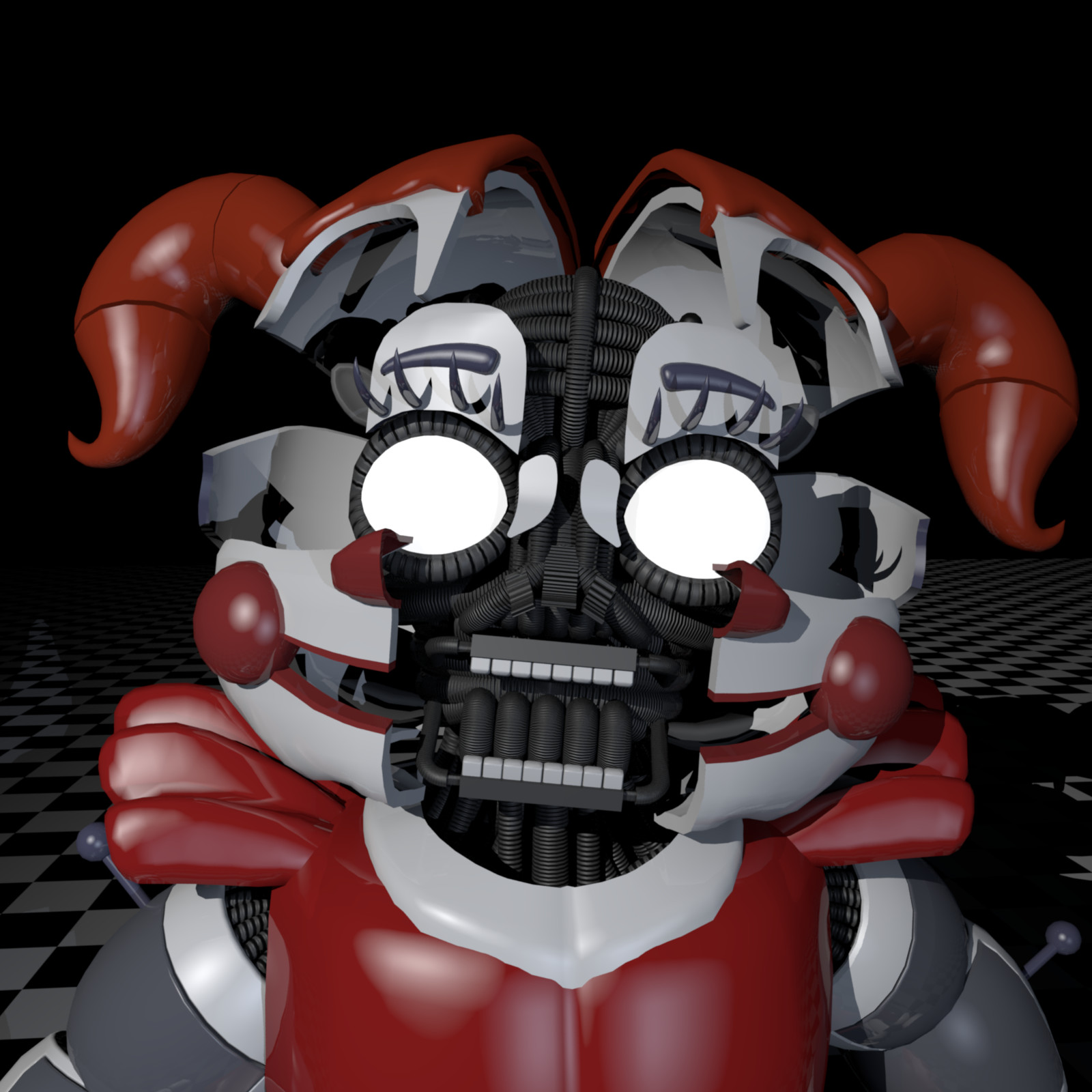 Thomas Honeybell - Circus Baby Fan-Made 3D Model (Updated)