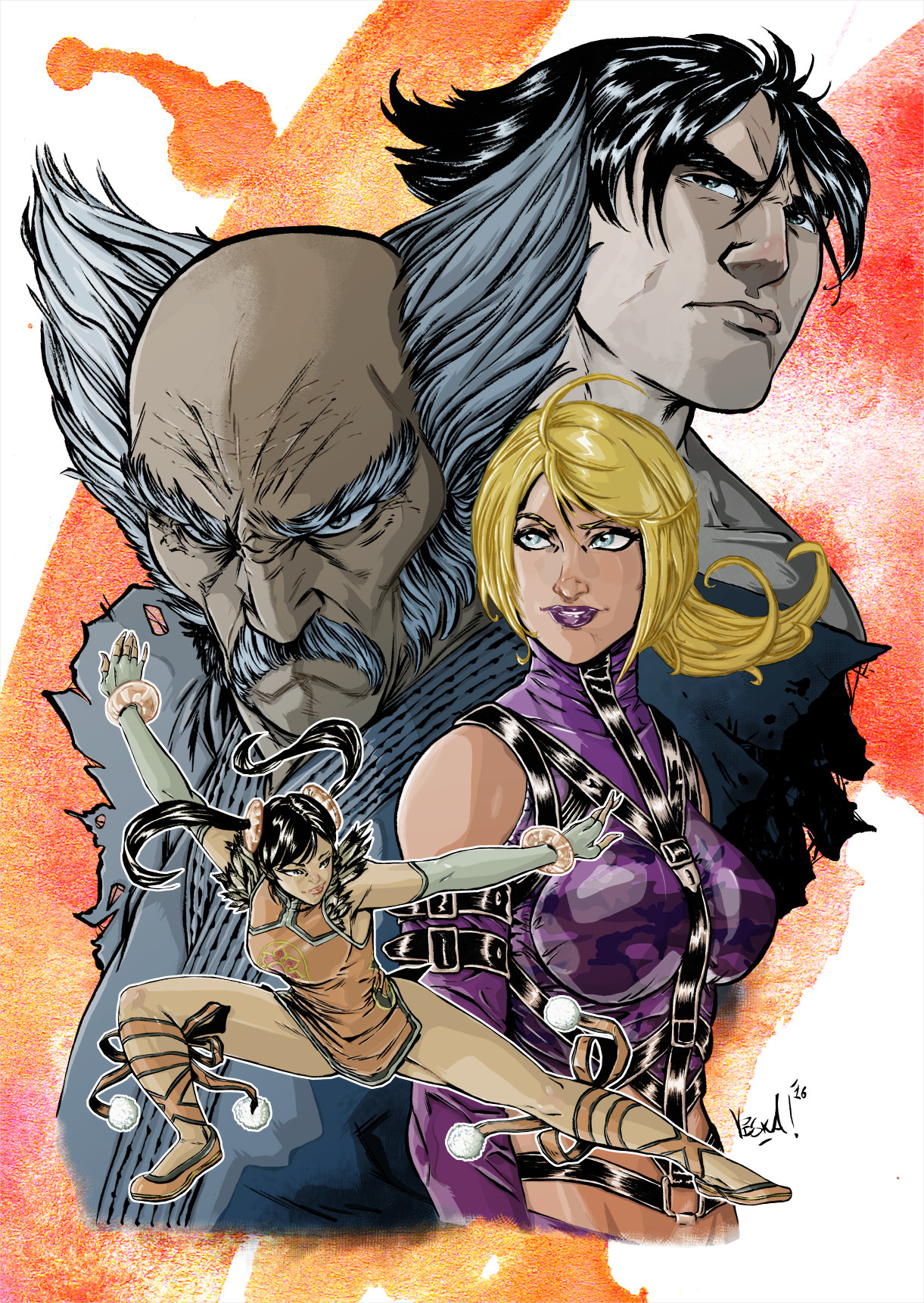 ArtStation - Tekken Tribute Colors