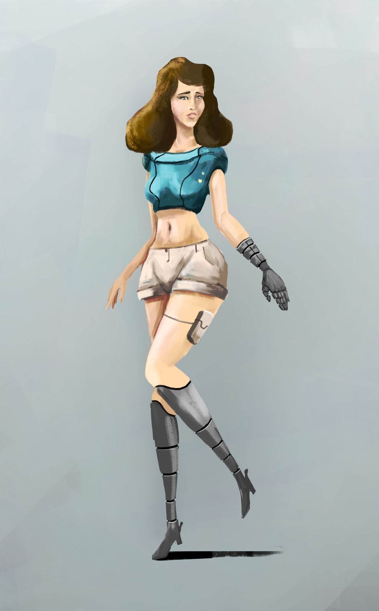 ArtStation - Cybergirl