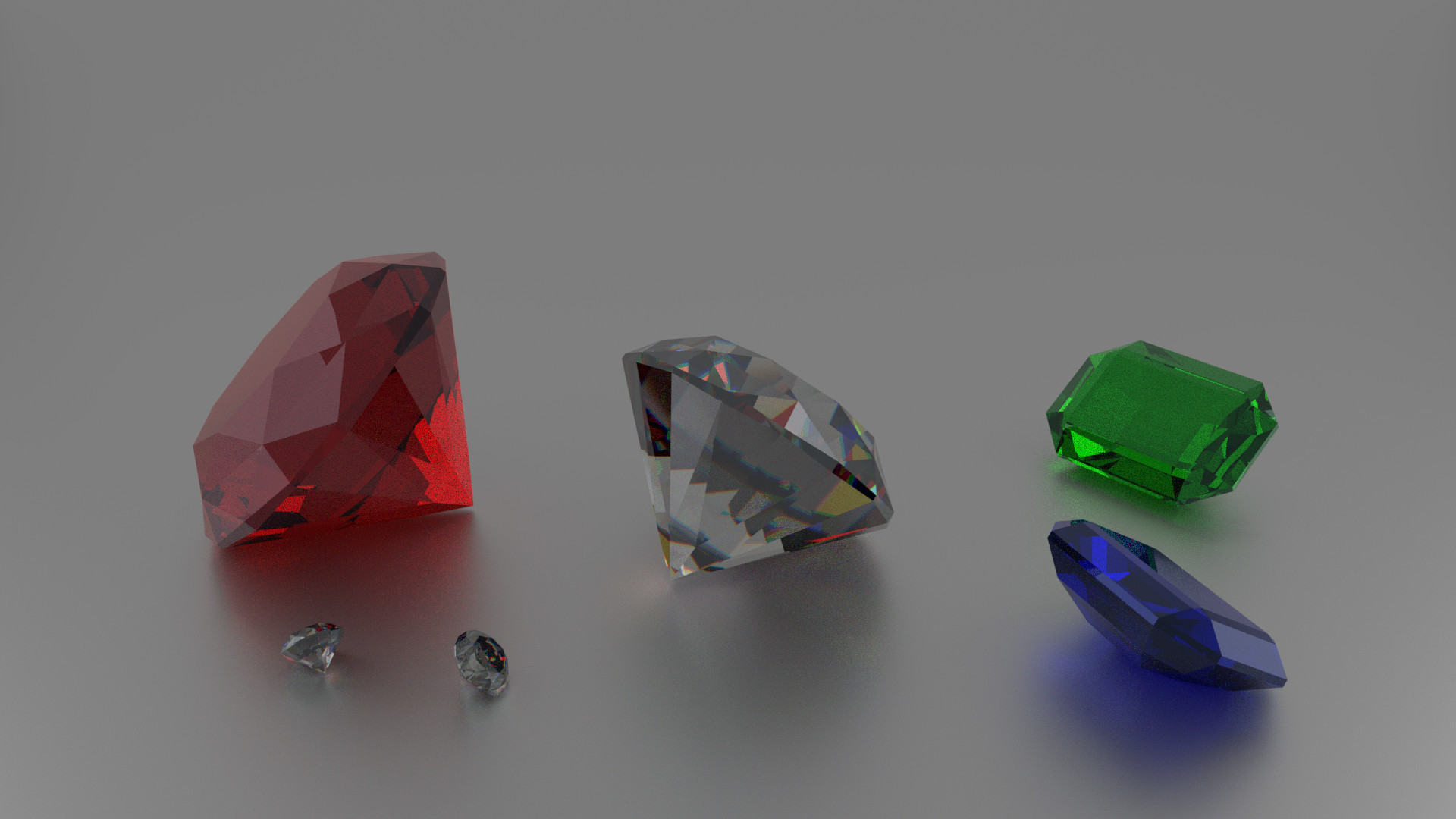 ArtStation - Materials Practice - Gemstones