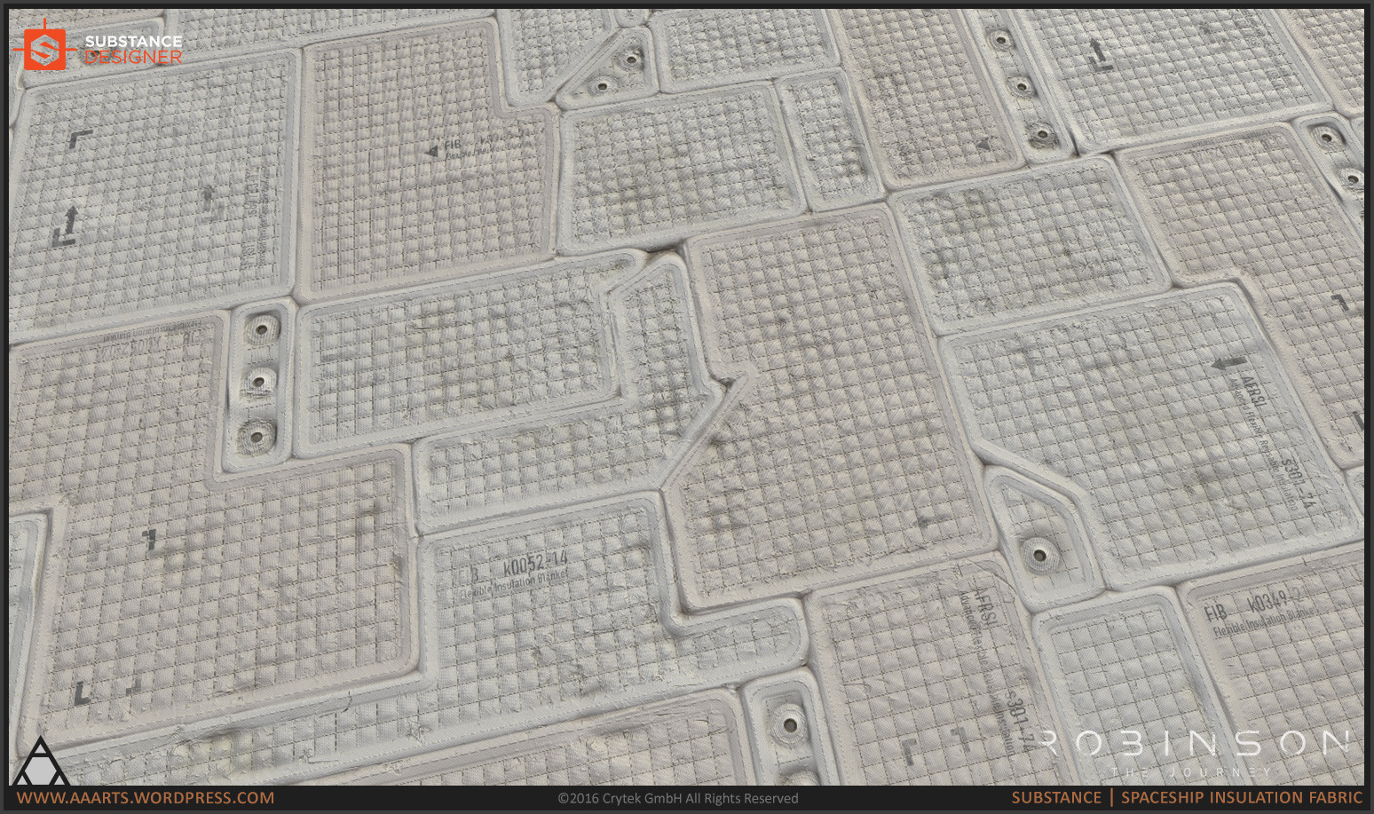 Alexander Asmus - spaceship insulation fabric