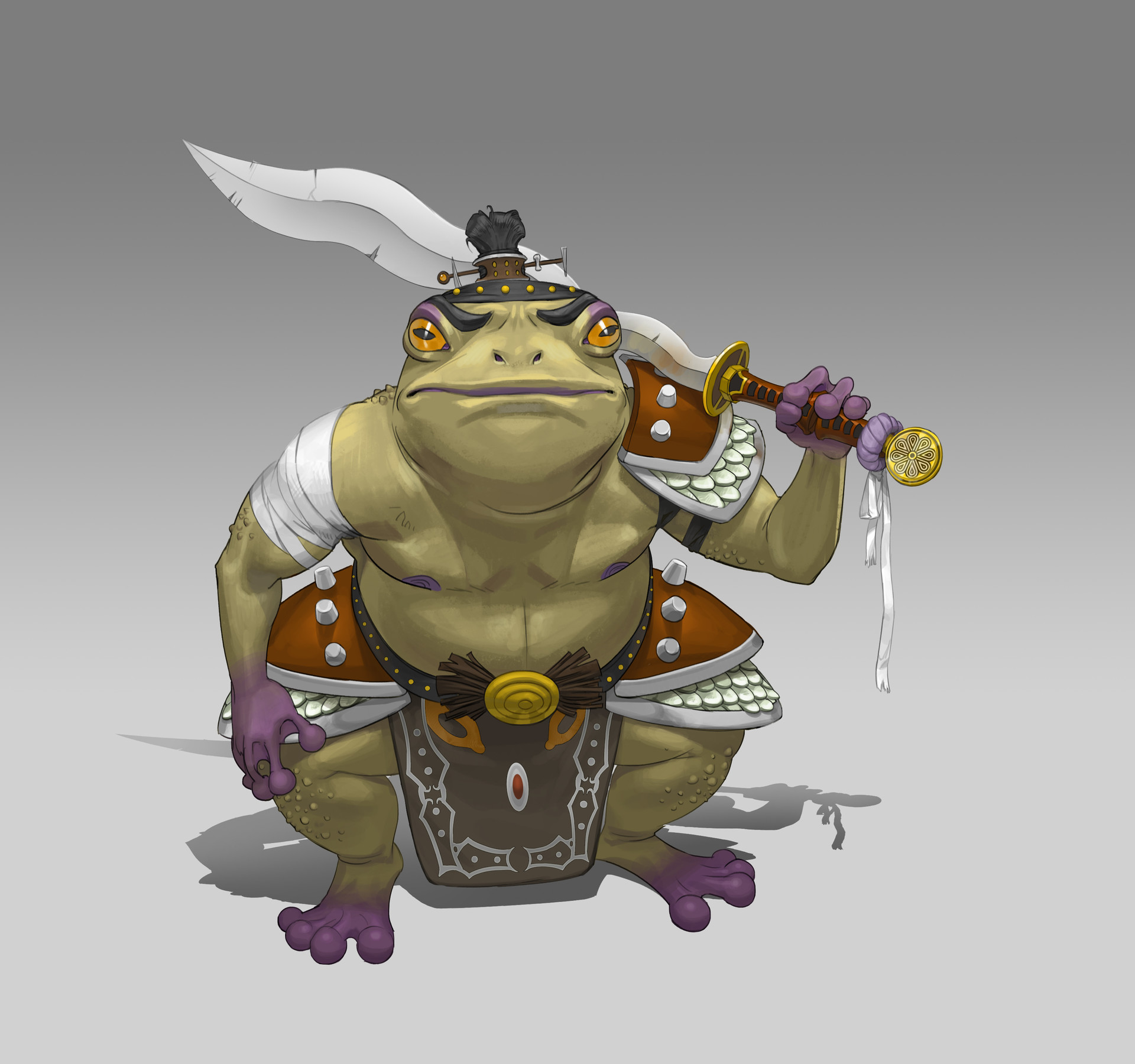 ArtStation - frog fighter