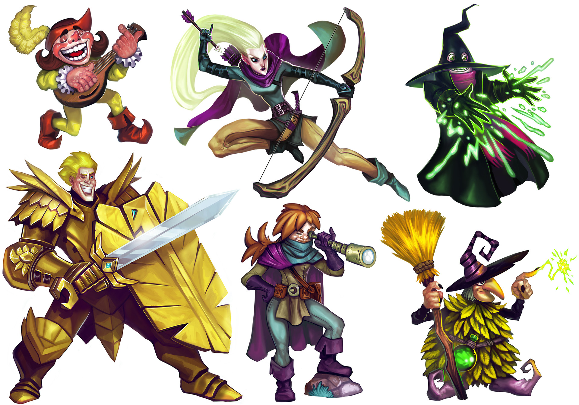 ArtStation - Tricky Dungeon - Characters3