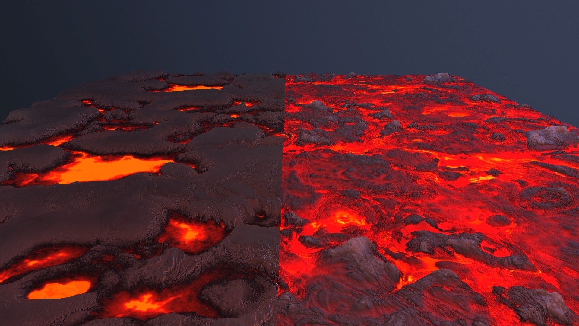 ArtStation - PBR Shader: Lava
