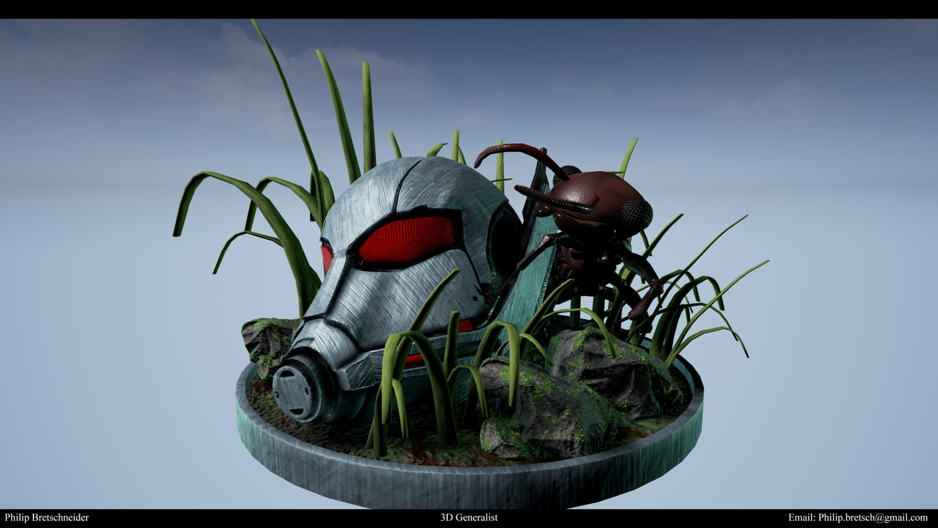ArtStation - Antman Diorama