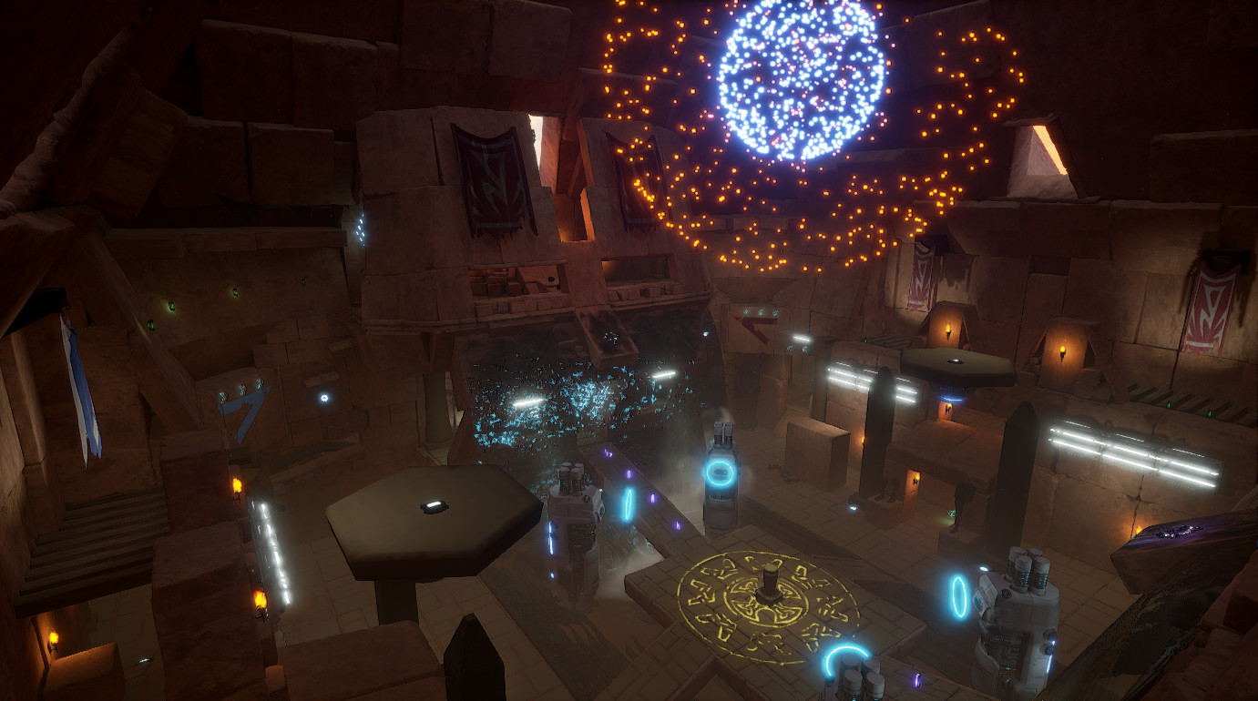 ArtStation - Temple Battle Arena