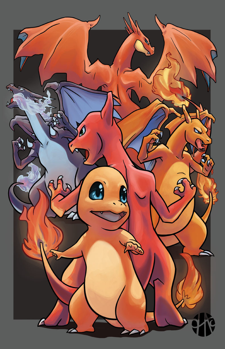 charmander evolutions
