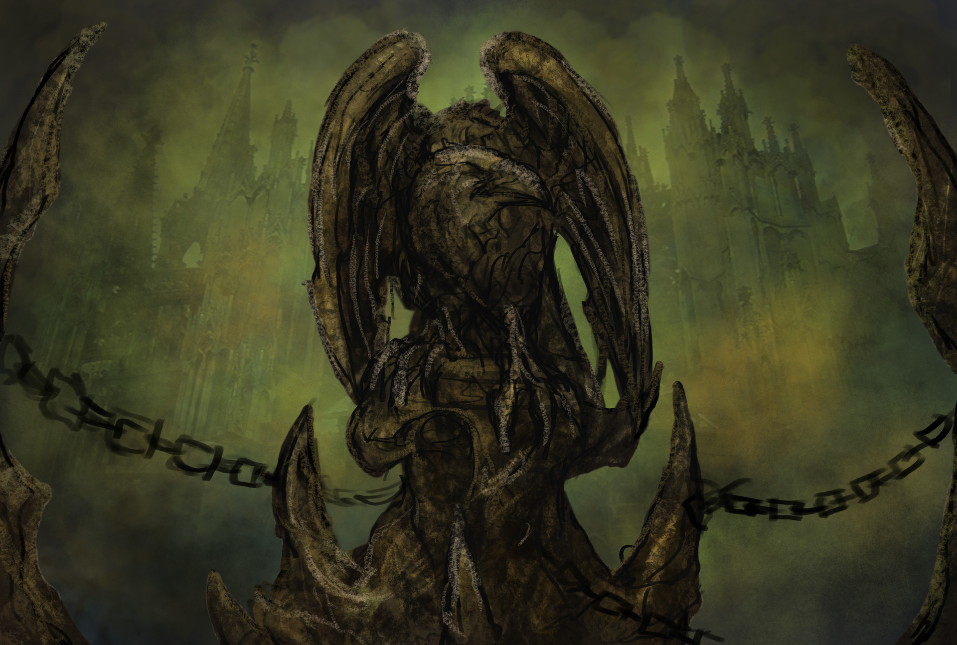 Edikt Art - Stone the crows. Каменный ворон.