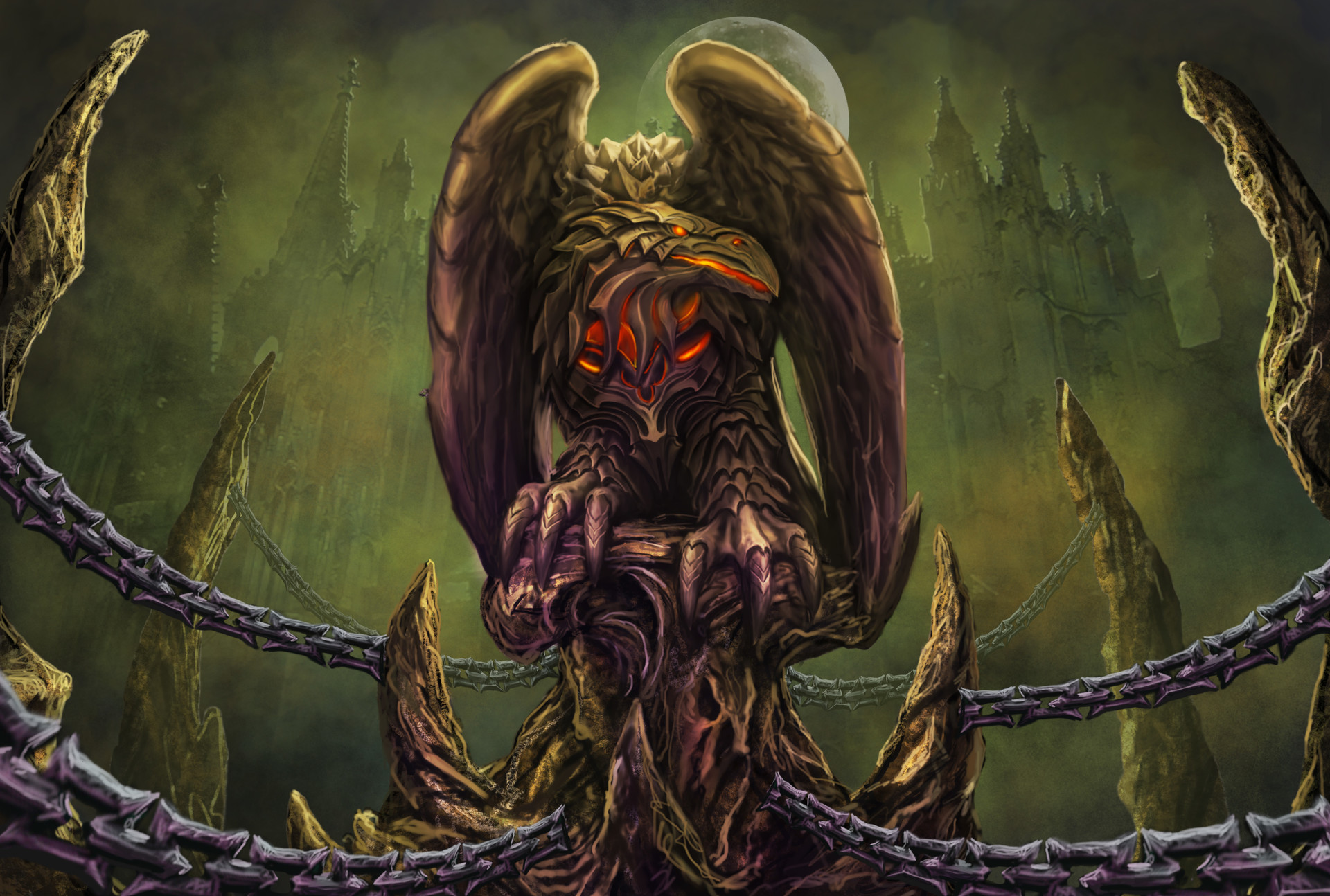 Edikt Art - Stone the crows. Каменный ворон.