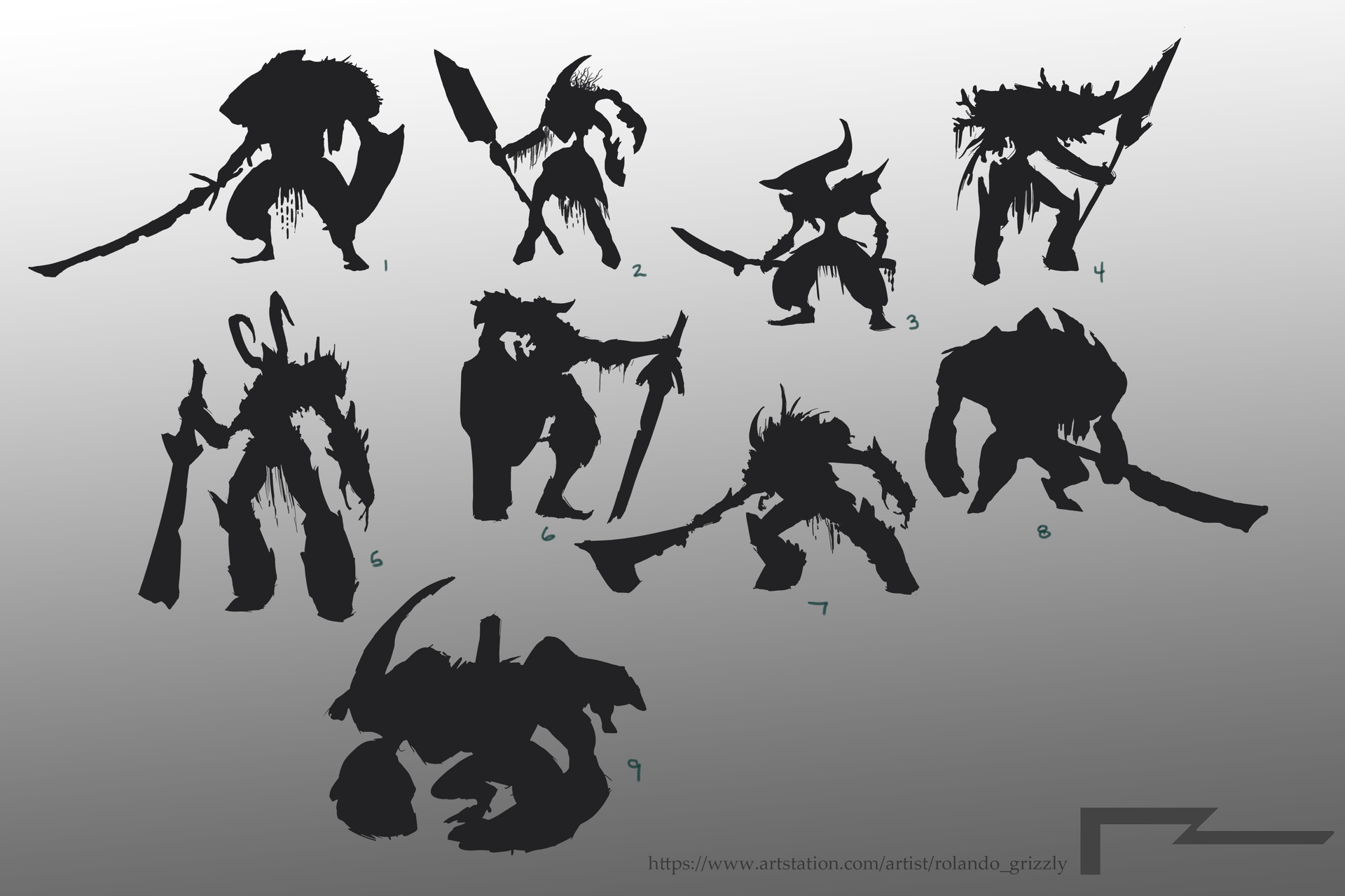 ArtStation - Art War 2017- Erishkigal, the GateKeeper (WIP), Rolando Strange