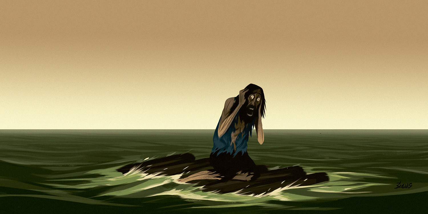 ArtStation - The Shipwreck Survivor