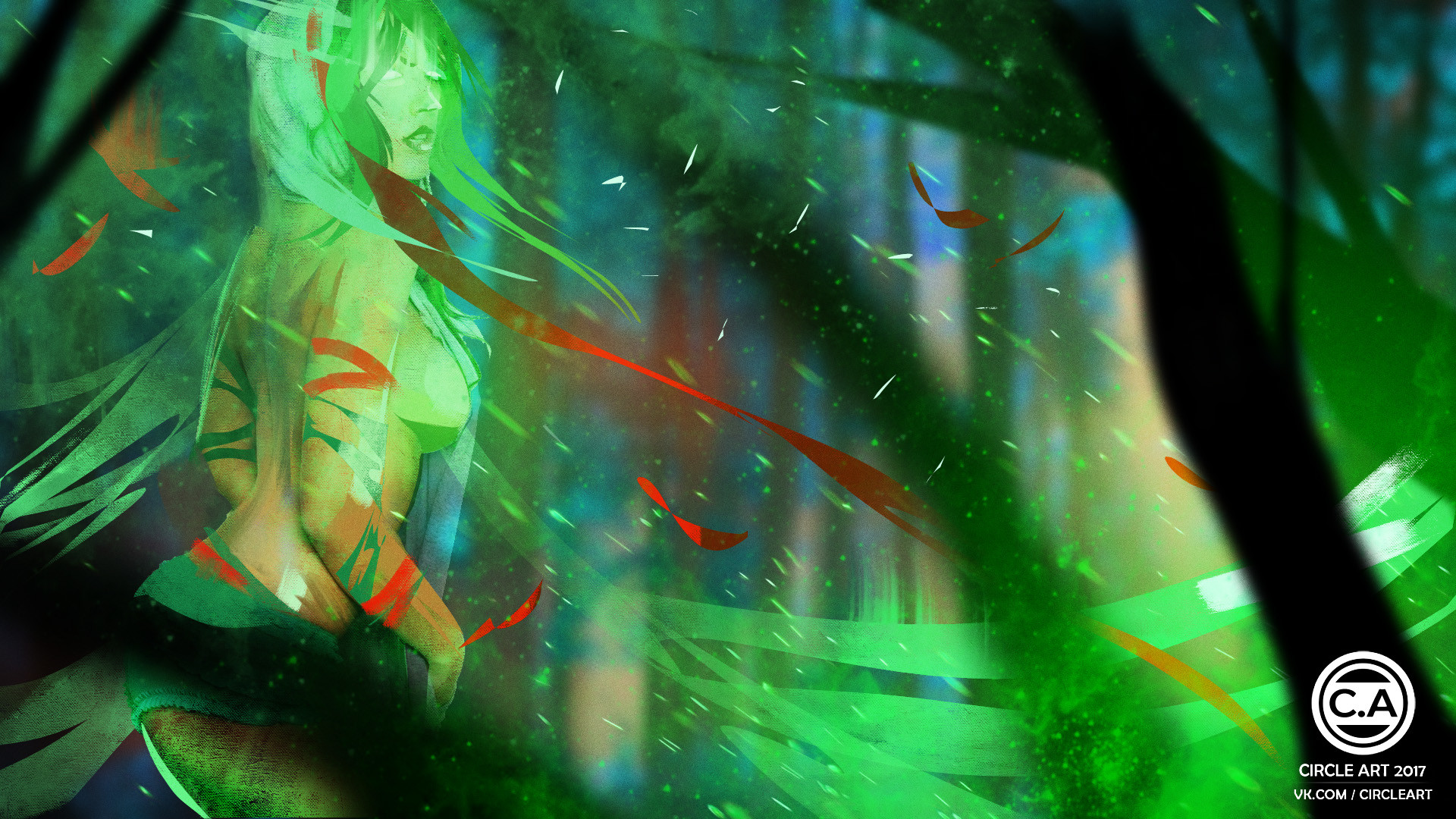 ArtStation - Forest Ghost