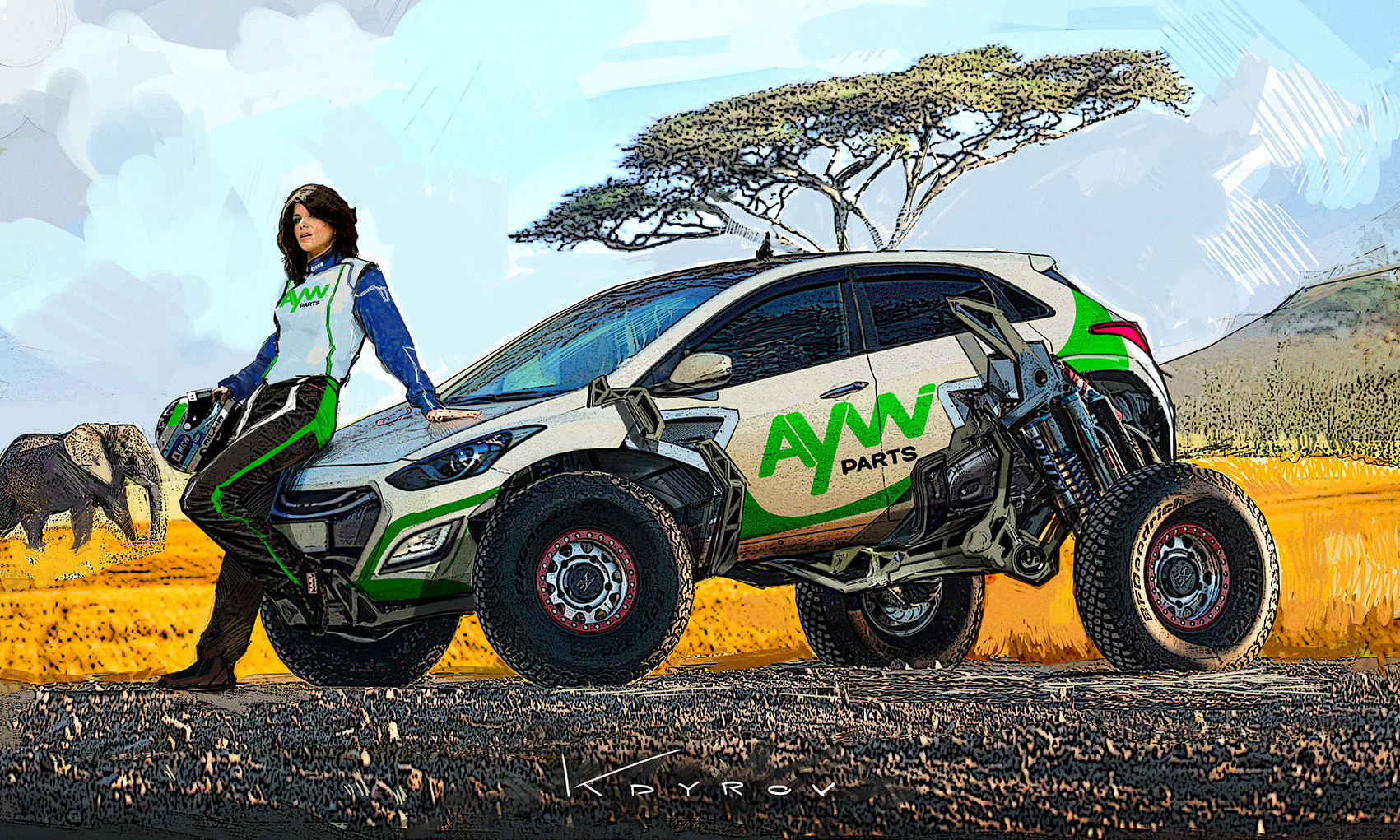 ArtStation - My concept cars