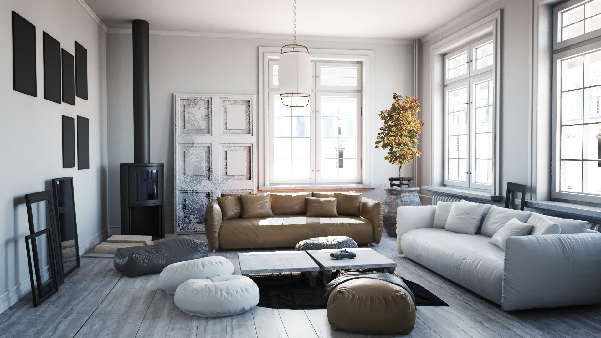 ArtStation - Scandinavian apartament