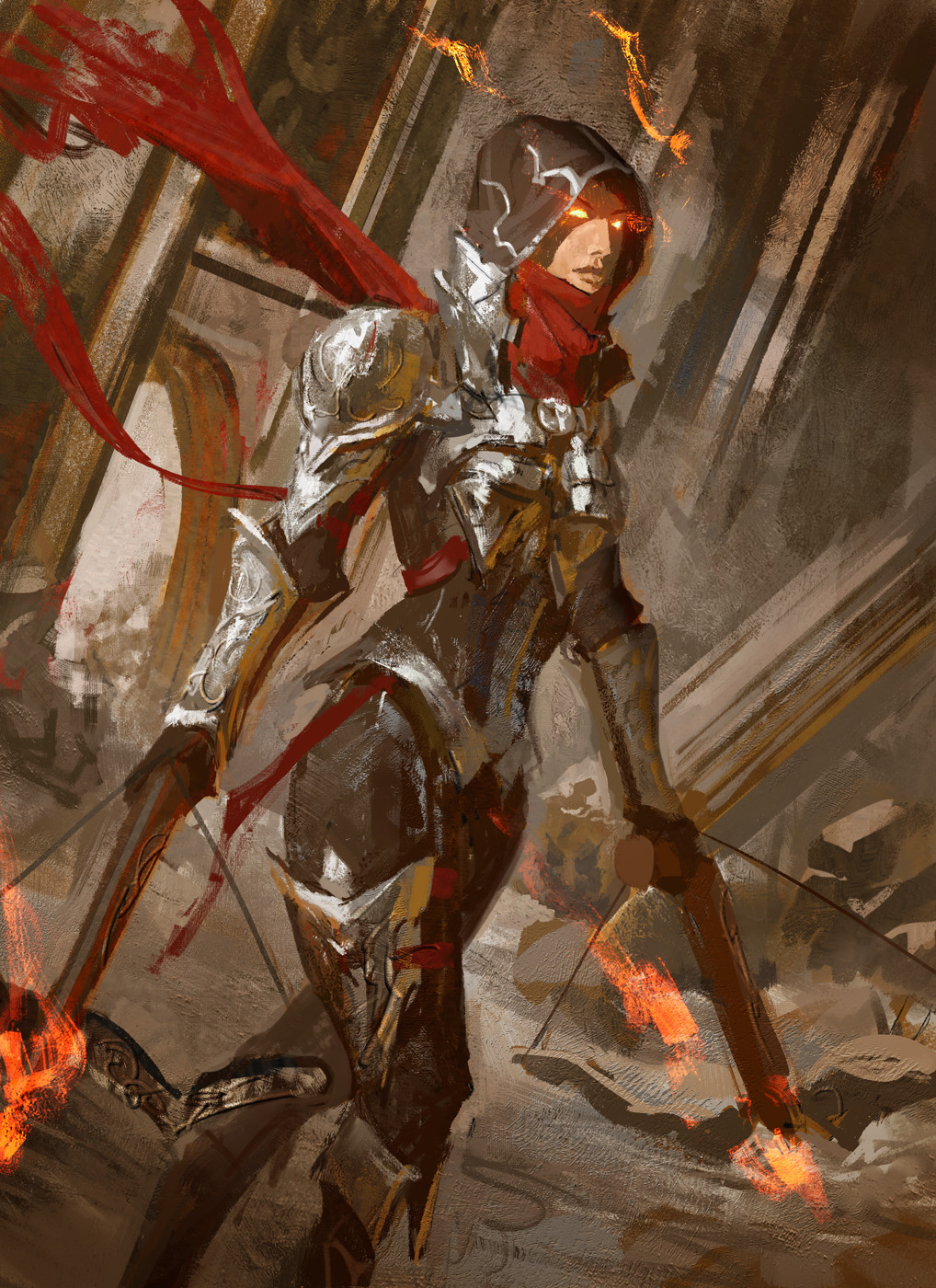 ArtStation - 77/100 - Demon Hunter