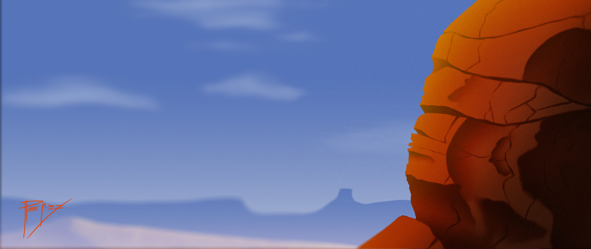 ArtStation - Red Rock