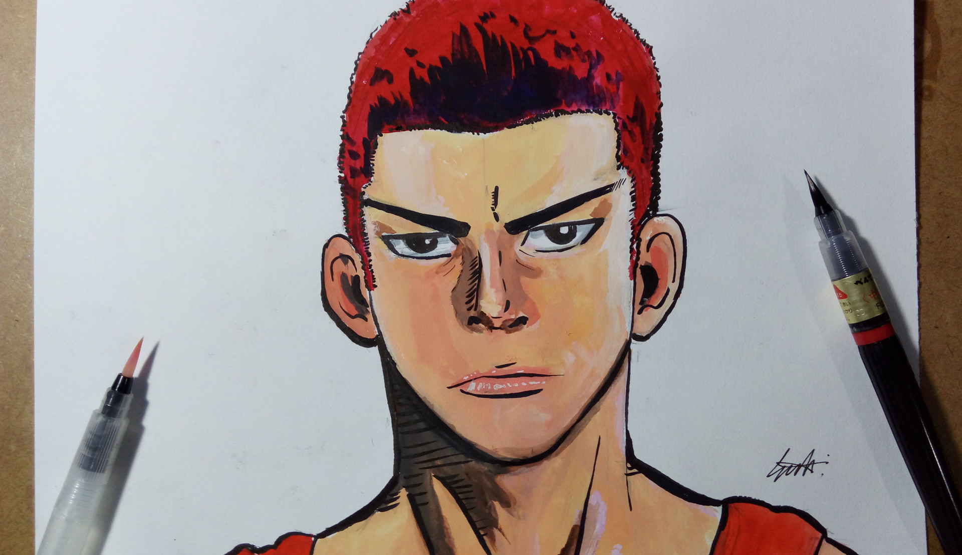 ArtStation - Sakuragi FanArt