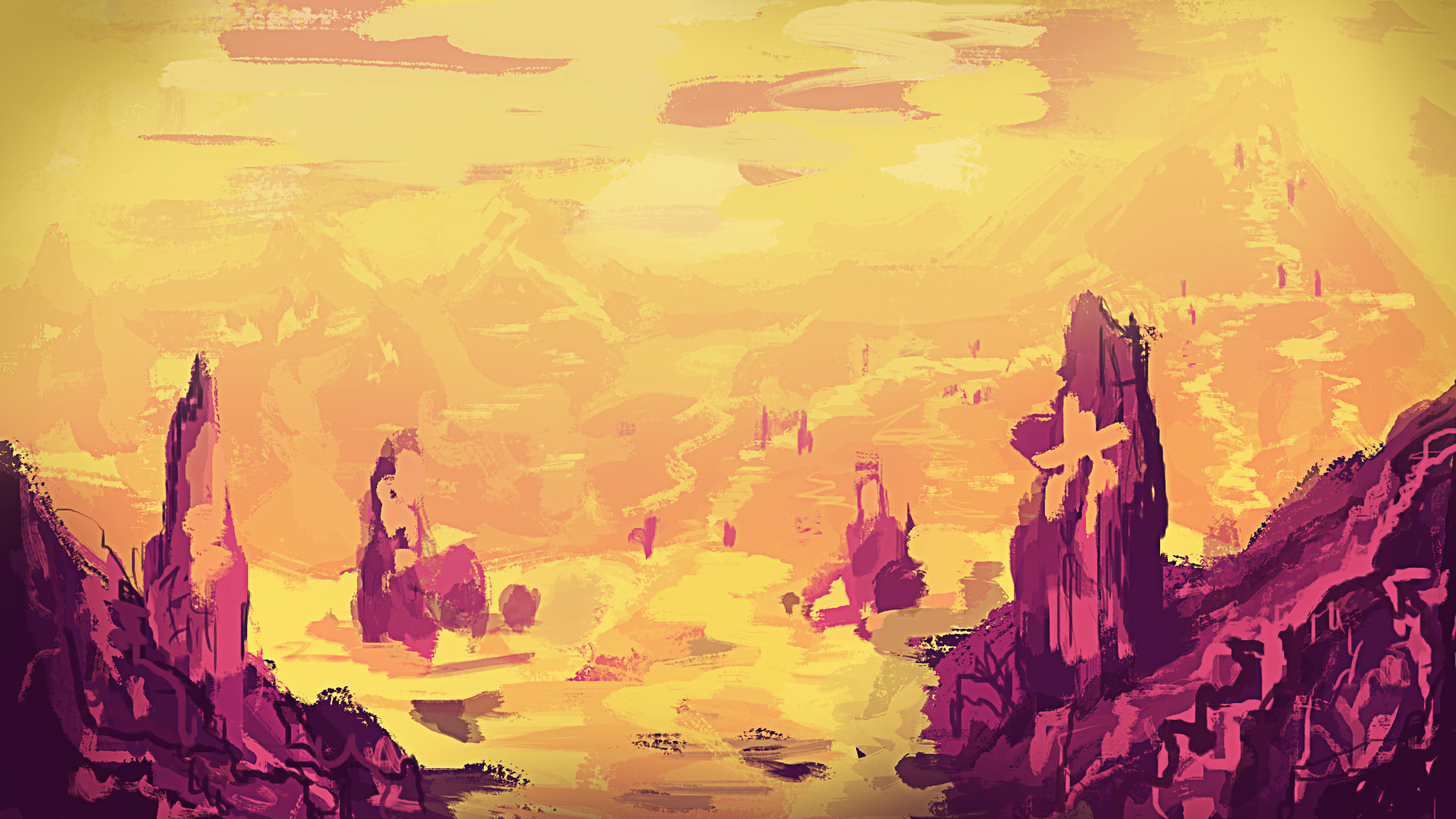 ArtStation - The Purple Desert