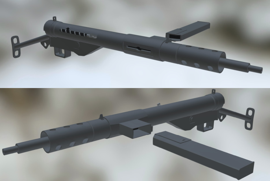 ArtStation - STEN Mk. II