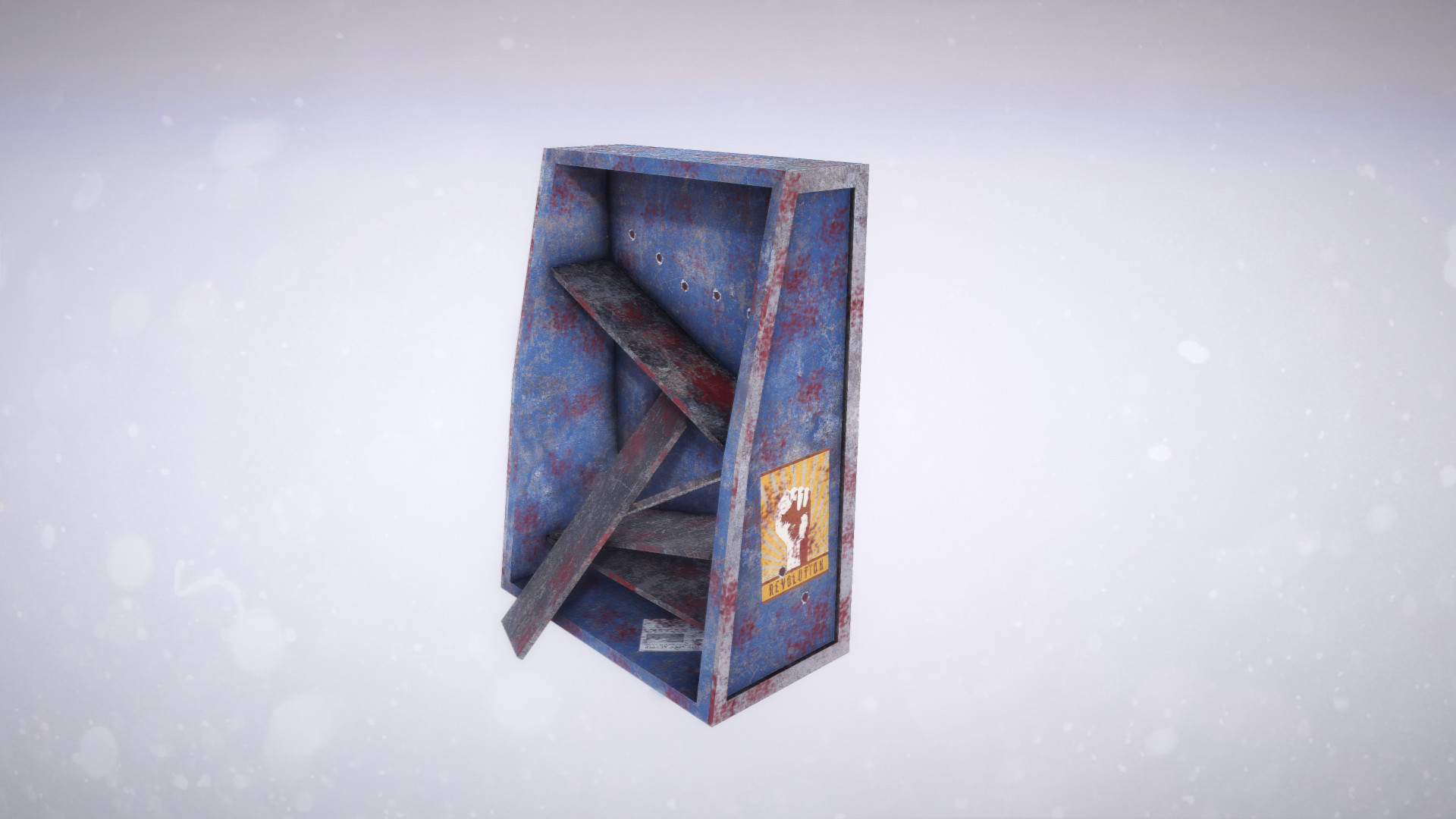 ArtStation - Apocalyptic Newspaper Stand