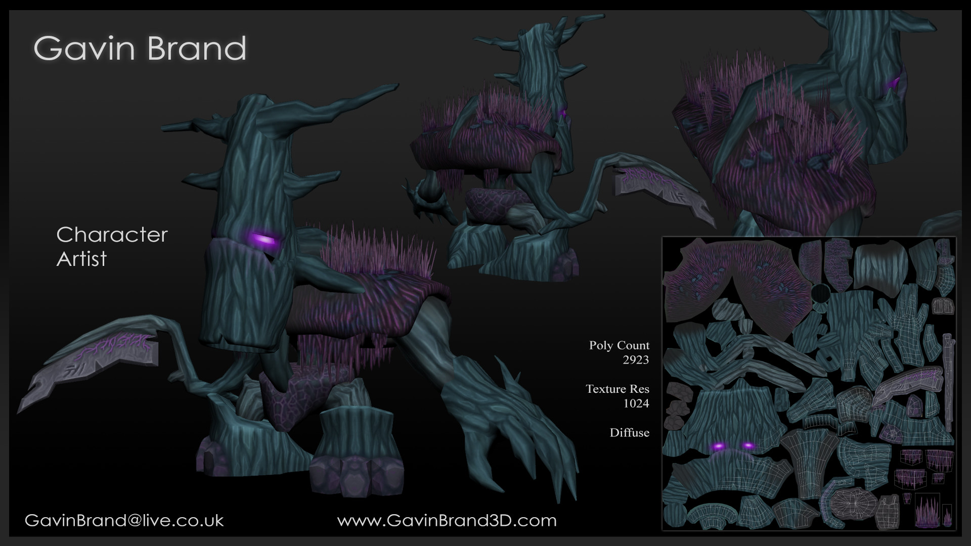 ArtStation - Fantasy Tree Ent